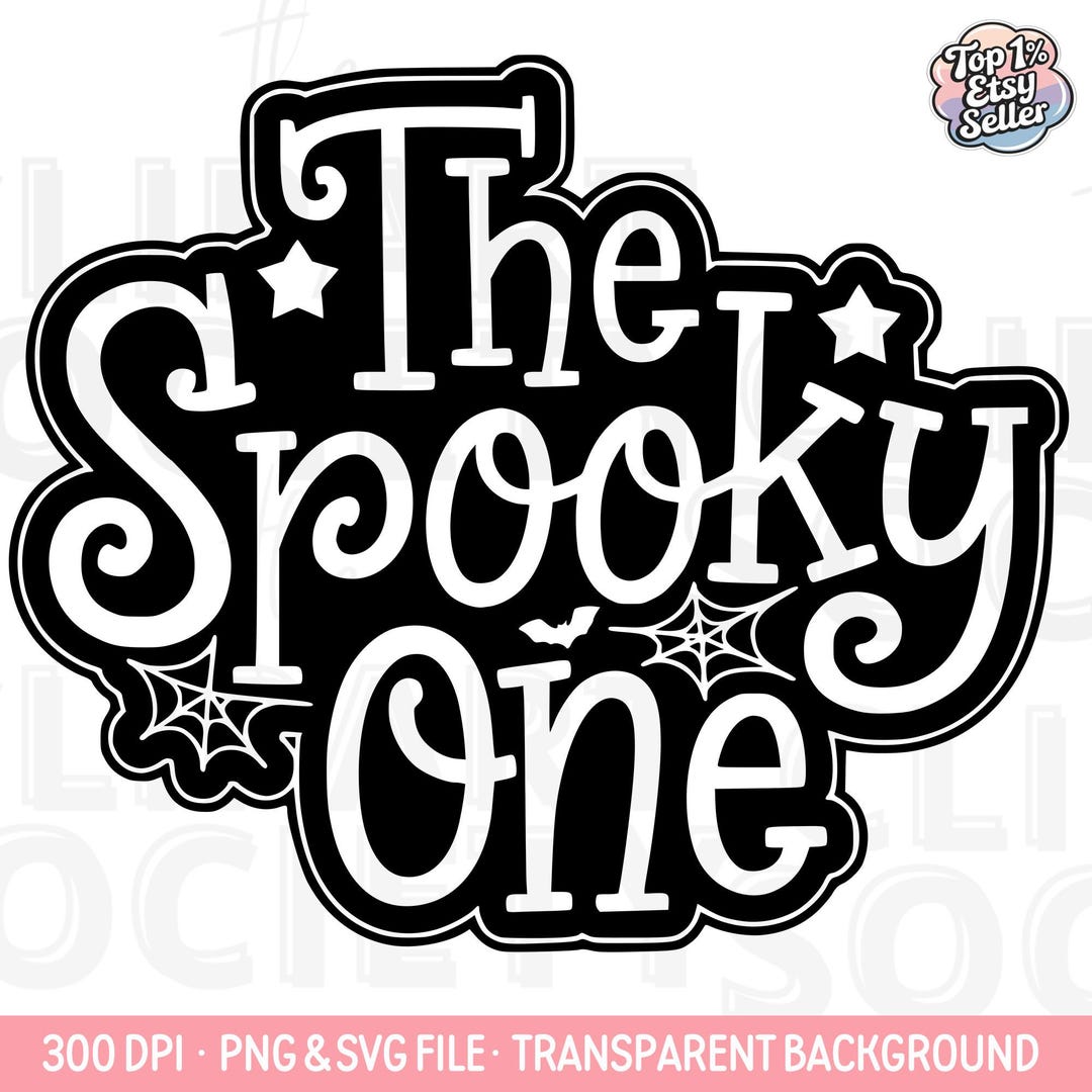 The Spooky One Svg, Kids Halloween Svg, Cute Pumpkin Svg, Funny ...