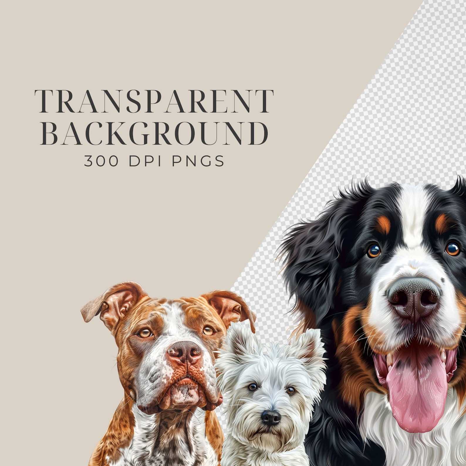 Dog Clipart, Dog Clipart Bundle, Dog Breeds PNG, 280 Dog Sublimation ...