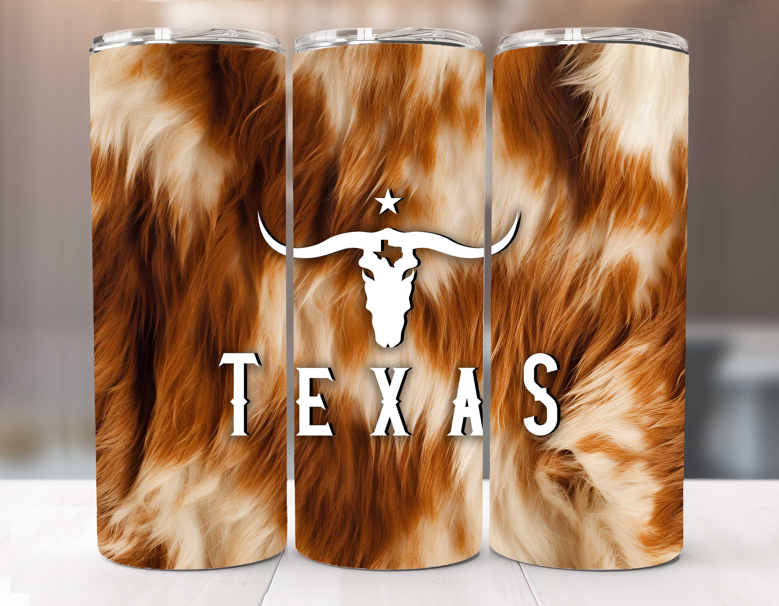Texas Tumbler Wrap PNG Design, 20oz Sublimation Tumbler Designs, Texas ...