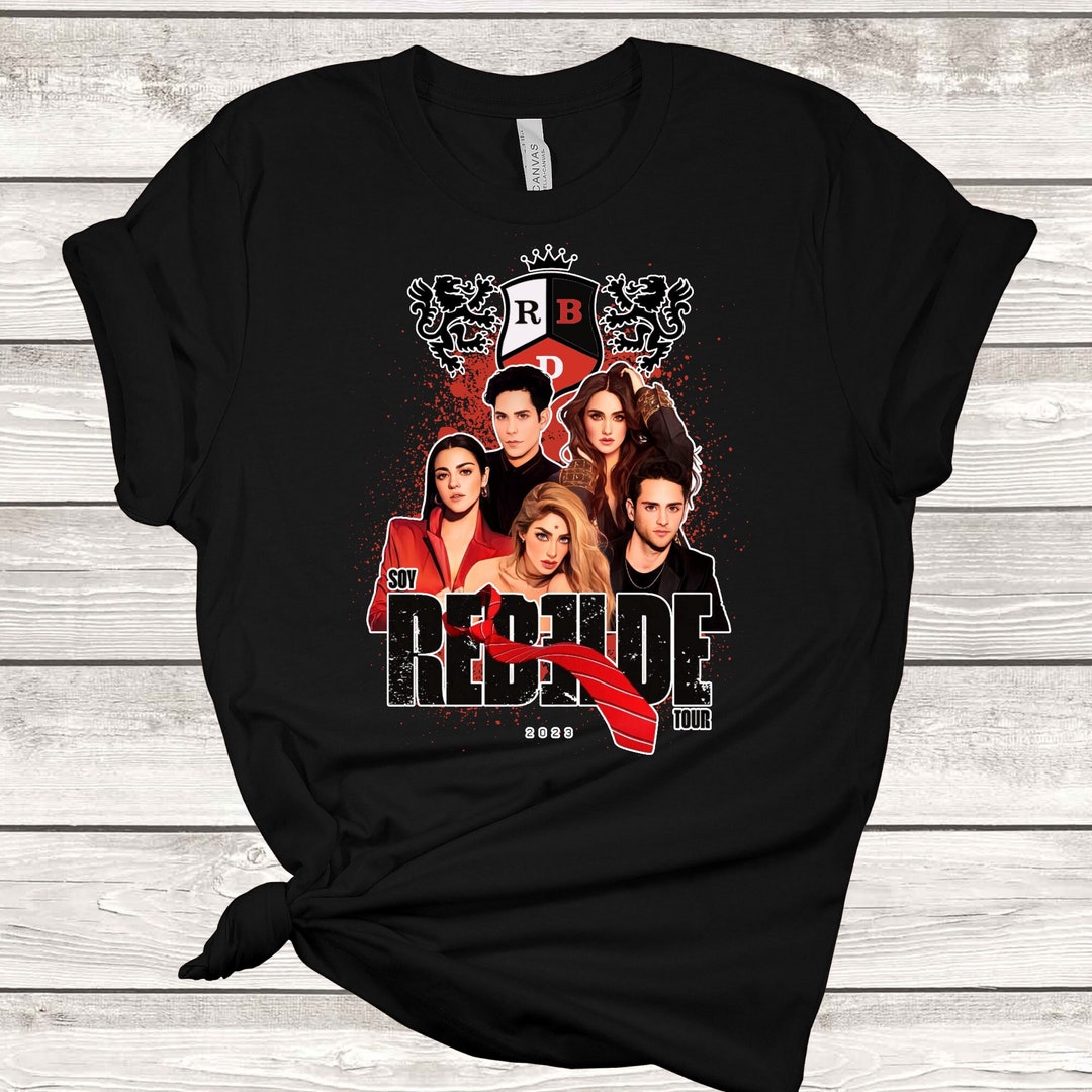 Rebelde Shirt, Concert Shirt, RBD Shirt, Rebelde Concert Shirt, Soy RBD ...