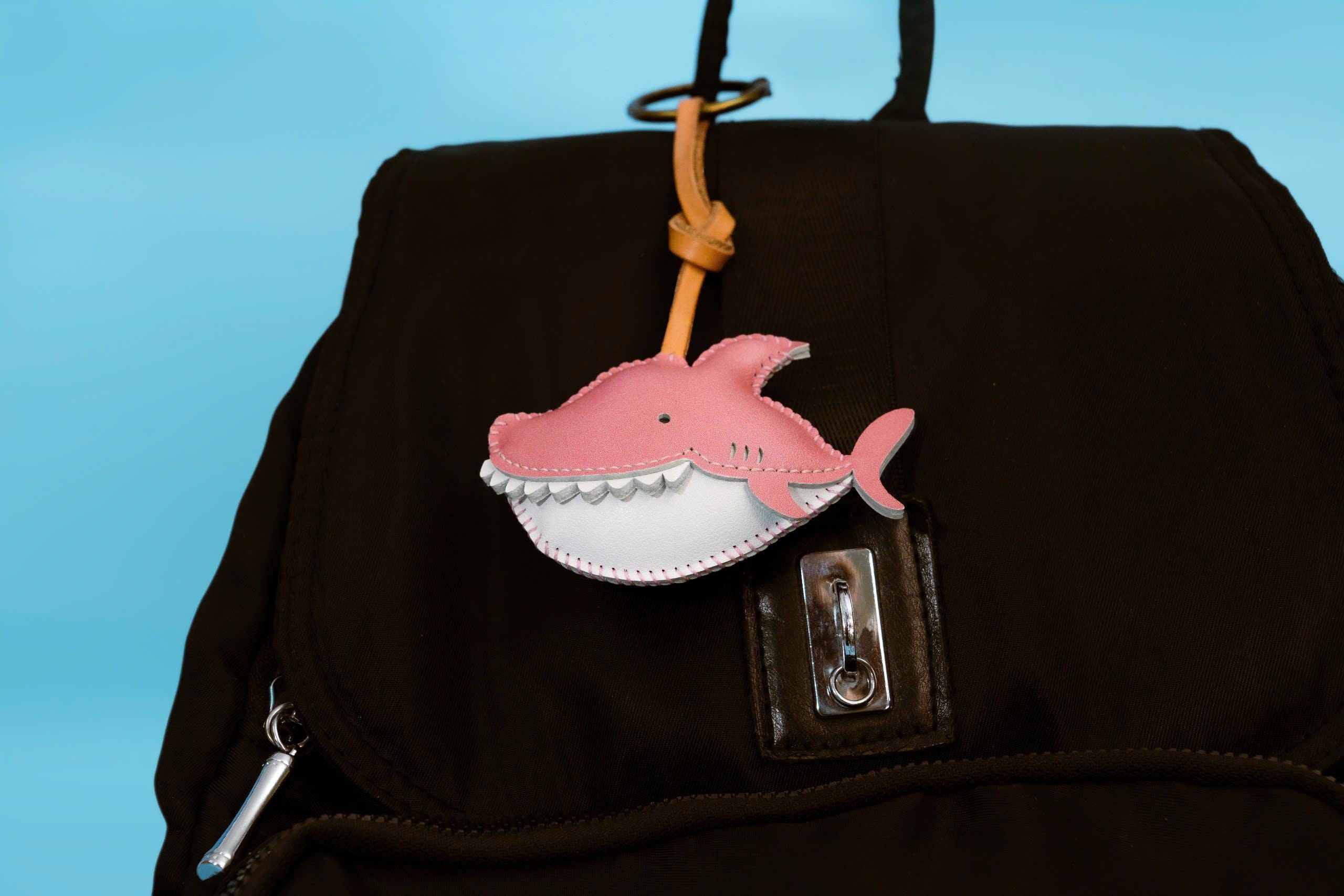 Ocean Animals Bag Charm Set, Shark, Sea Turtle, Octopus Keychain ...
