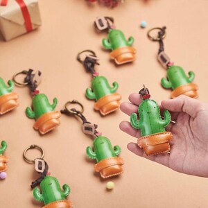 Alien Leather Bag Charm, Unique Bag Charm, Cute Key Chain, Handmade Bag ...