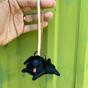 Poodle Bag Charm, Unique Bag Charm, Cute Key Chain, Handmade Bag Charm ...