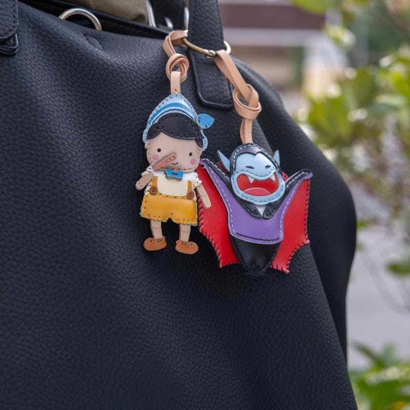 Character Purse Charm - Etsy