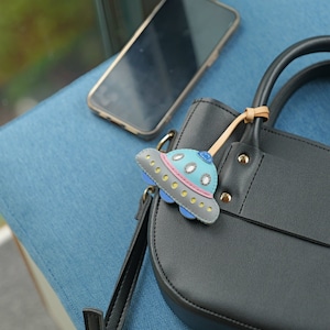 Alien Bag Charm, Unique Bag Charm, Cute Key Chain, Handmade Bag Charm ...