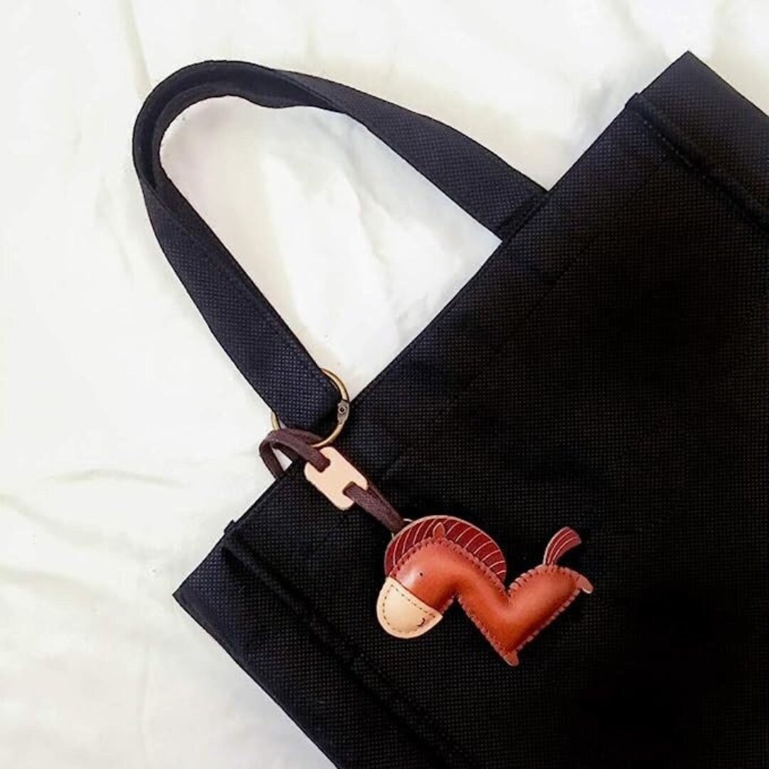 Horse Bag Charm, Unique Microfiber Bag Charm, Cute Key Chain, Handmade ...