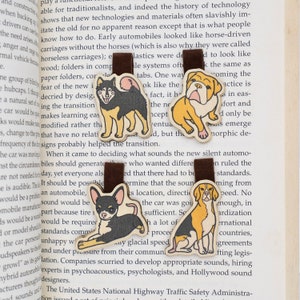 Cute and Colorful Animal Dogs-inspired Bookmarks, Vintage Magnet ...