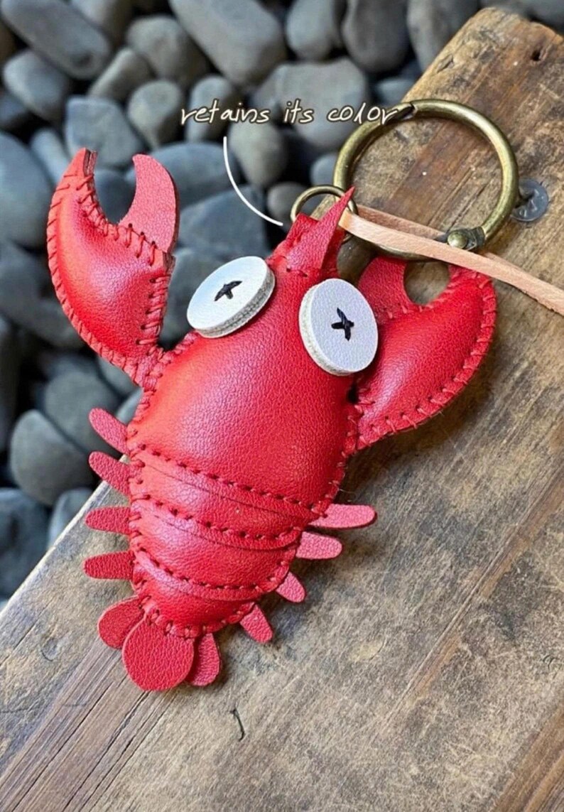 Sea Turtle Bag Charm: Handmade Microfiber Leather Keychain Gift - Etsy