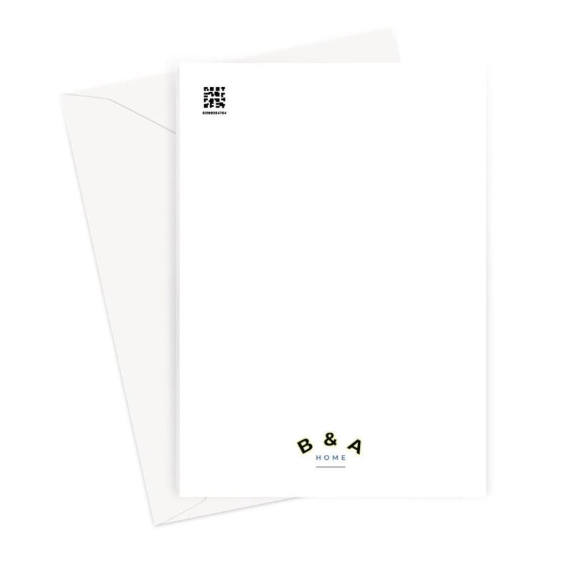 Fun Bright Alphabet Cards High-quality Card Personalized Initial Cards ...