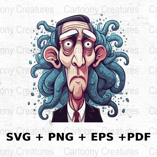 Lovecraft Svg - Etsy