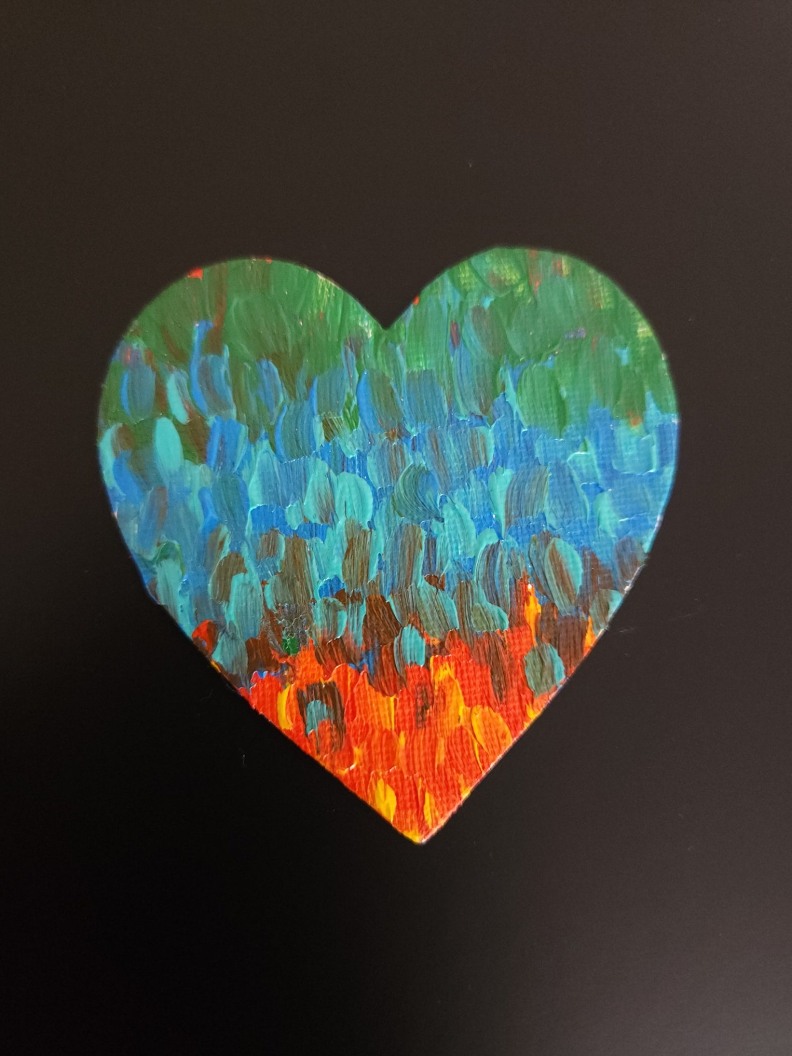 Heart Magnets - Etsy