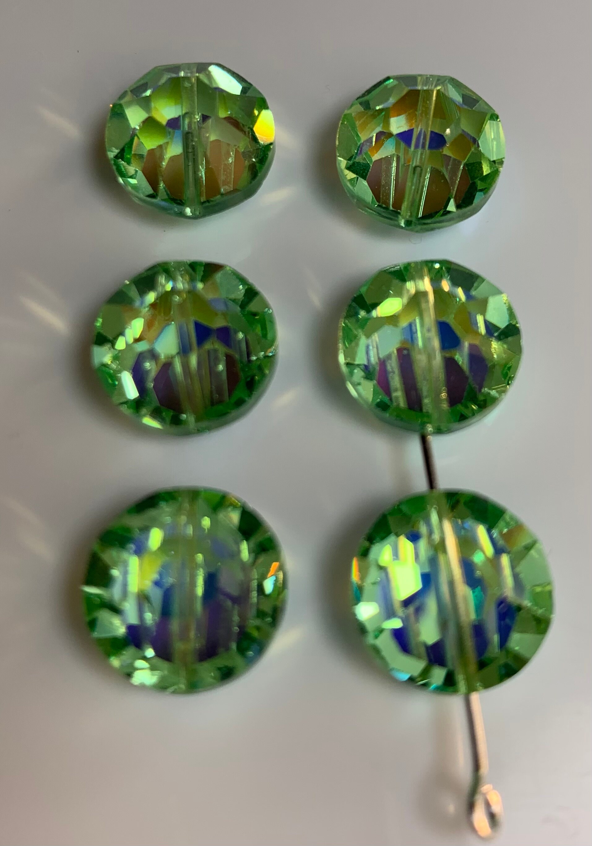 Peridot AB , 8mm 6pc or 144pc, 10mm 6pc or 72 Pc, 12mm 6pc or 48pc ...