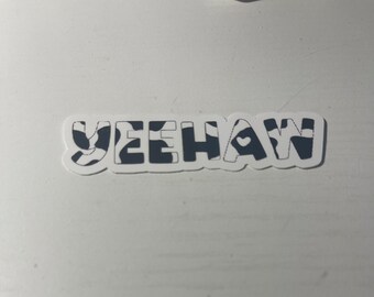 Yeehaw Sticker - Etsy