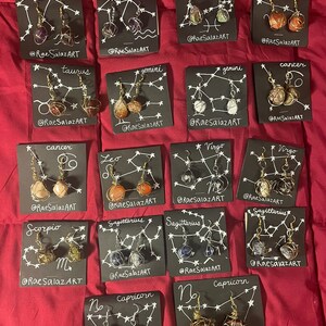 Cancer: Ruby Matrix Wire Wrapped Crystal Earrings - Etsy