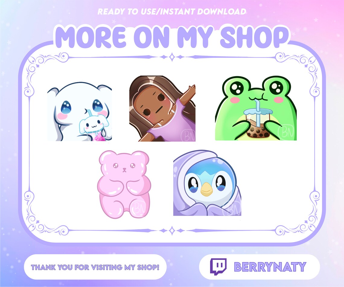 Cute Cinnamon Puppy Plush Emote for Twitch Streamers, Discord, Youtube ...