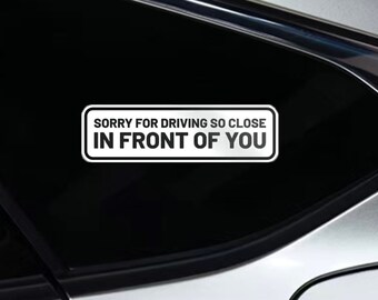 Funny Bumper Sticker | Vinyl Sticker - Etsy