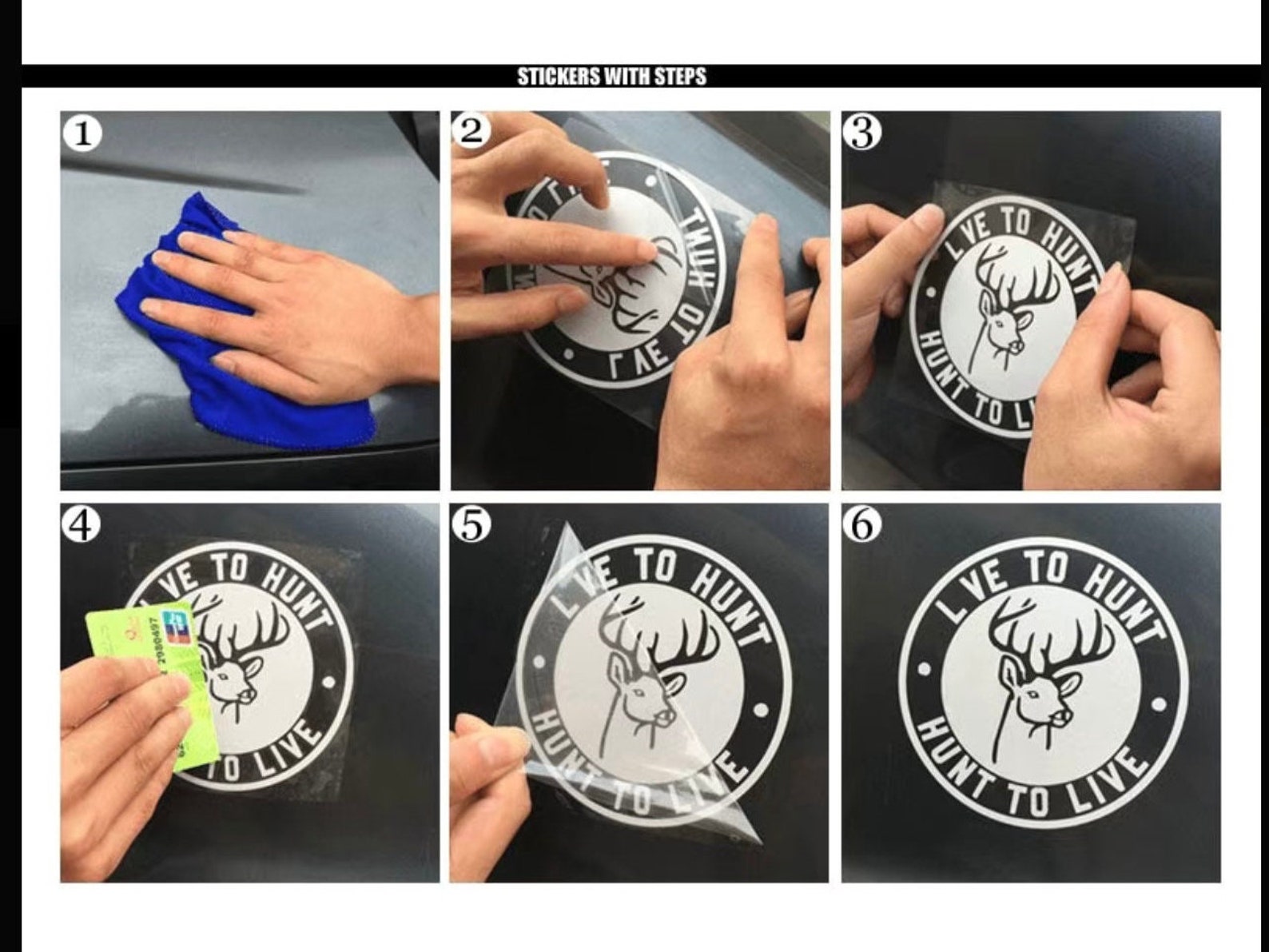 Funny Hunting Sticker | Vinyl Sticker - Etsy