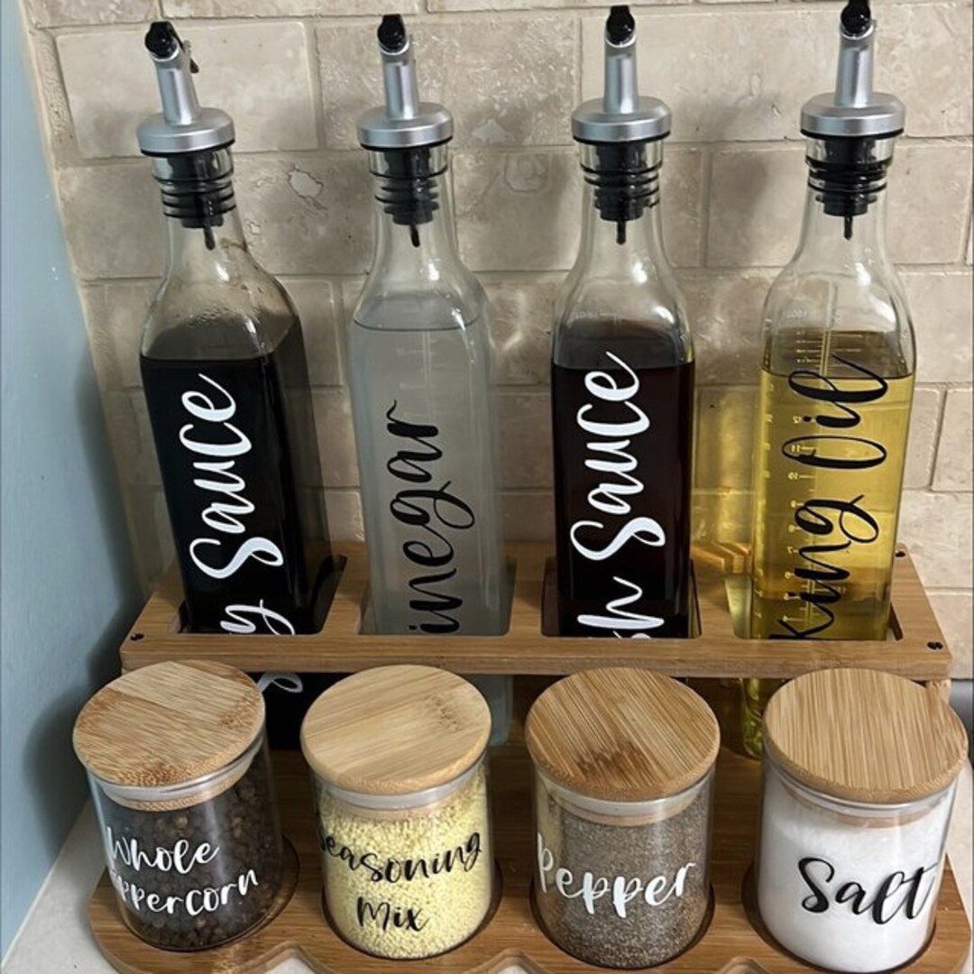 Custom Pantry Label Farmhouse Pantry Label Custom Script Farmhouse ...