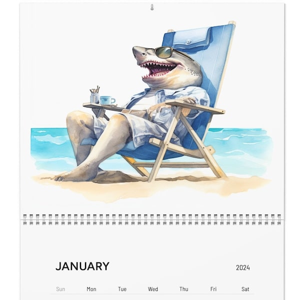 Funny Animal Calendar - Etsy