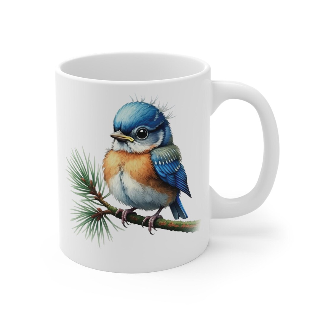 Nature-inspired Bird Mug - Perfect for Bird Lovers, Home Decor, Hot ...