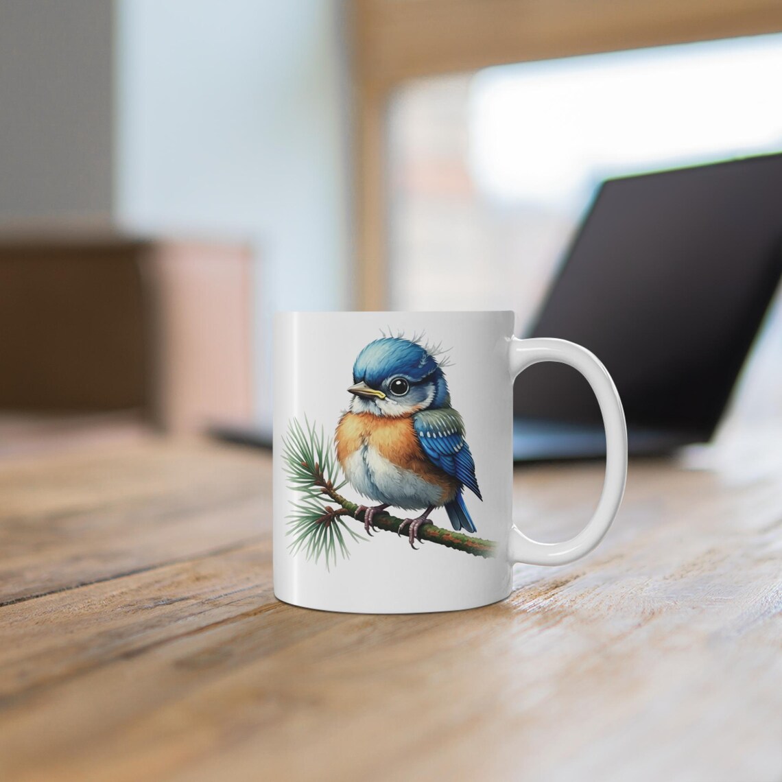 Nature-inspired Bird Mug - Perfect for Bird Lovers, Home Decor, Hot ...