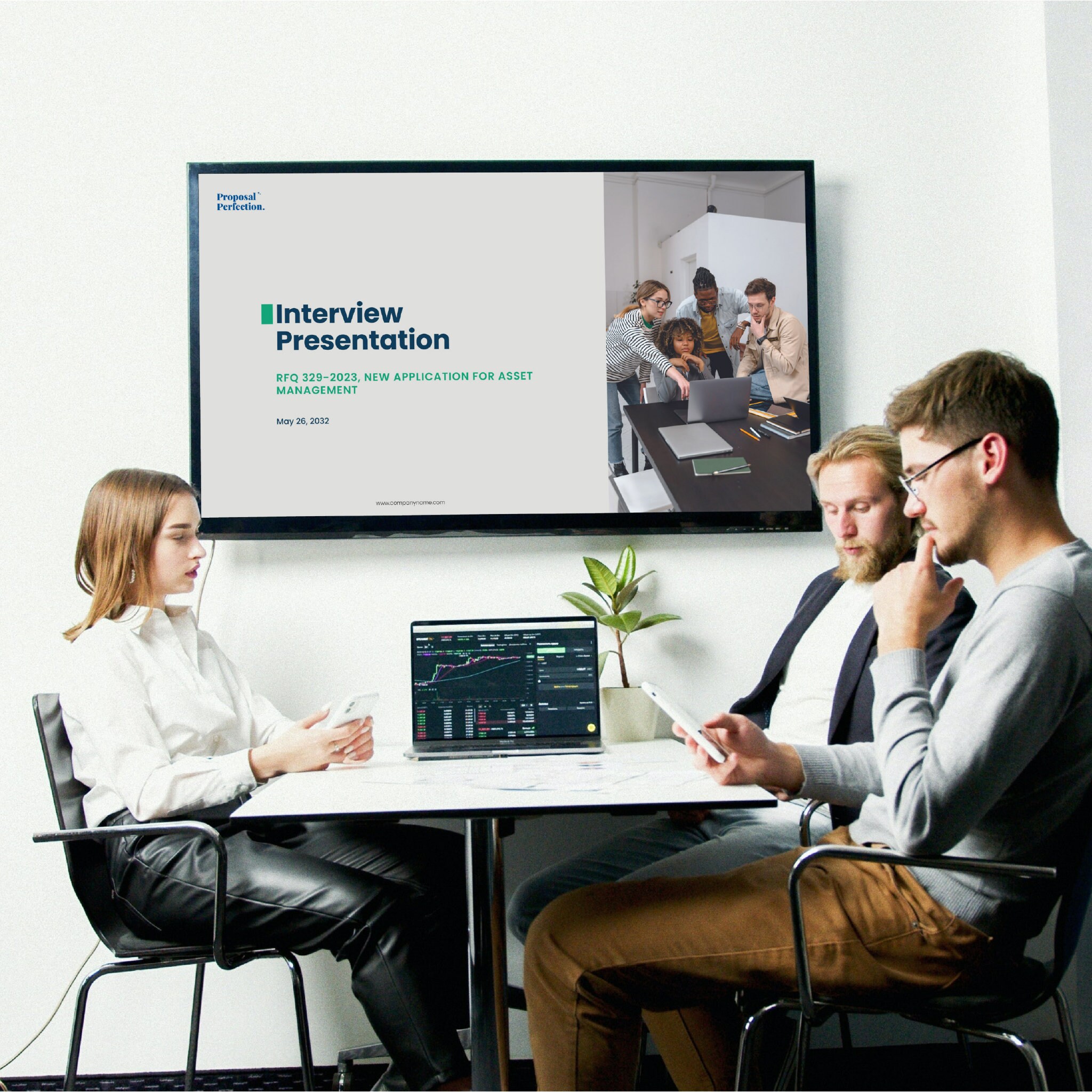 Adobe Indesign Business Presentation Interview Template for ...