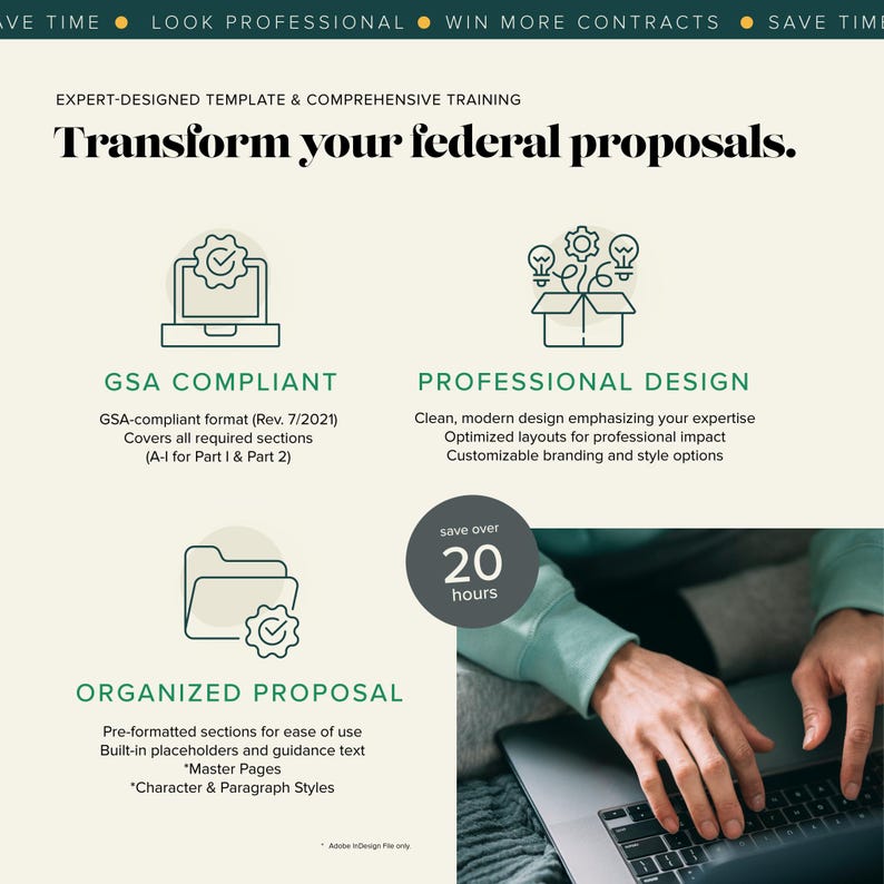 SF330 Template Pack for Architecture Engineering | Federal Proposal ...