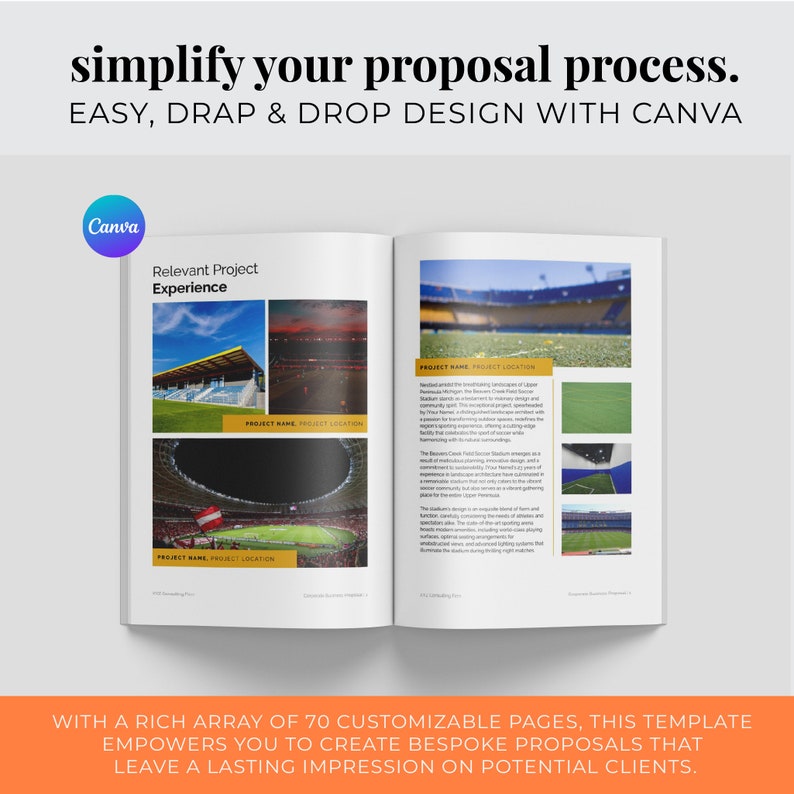 Request for Proposal Canva Editable Template | RFP Template Consulting ...