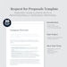 RFP Template Healthcare Technology Industry Request for Proposal Canva ...