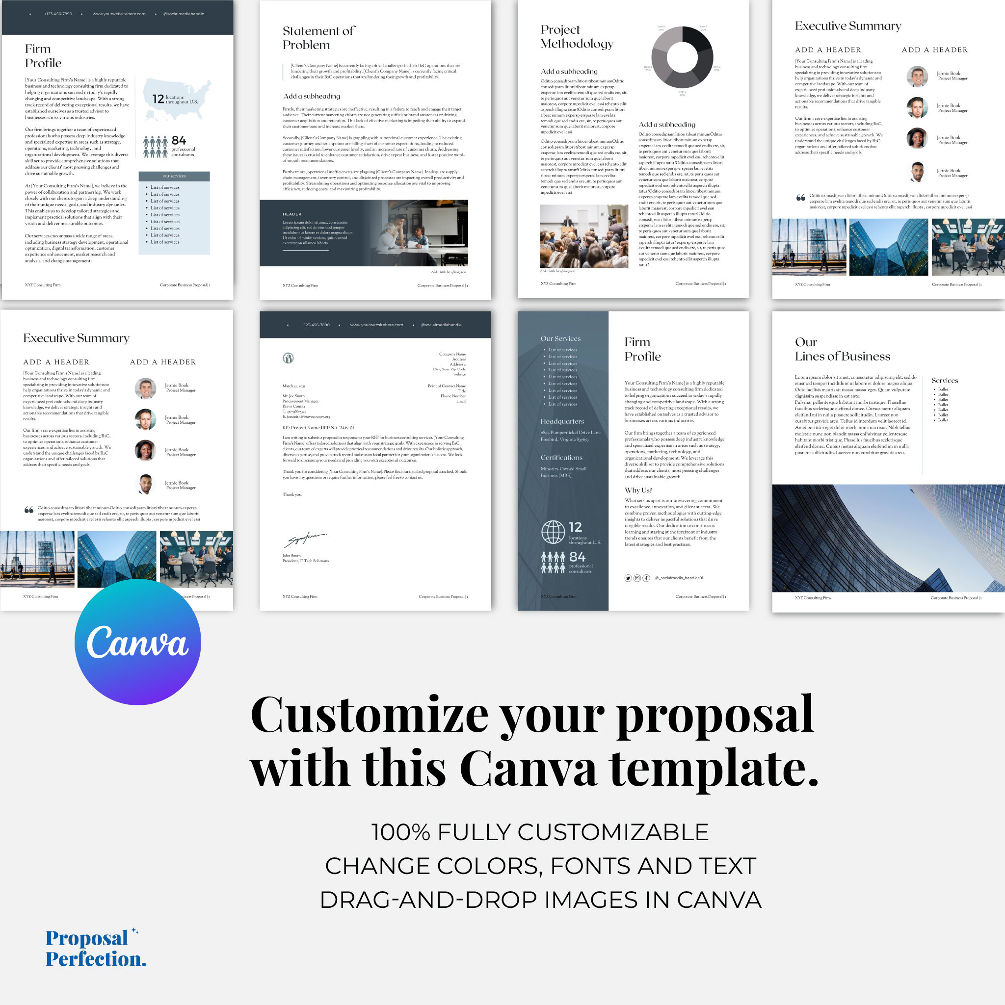 RFP Bid Bundle: RFP Proposal Template & Interview Deck Template ...