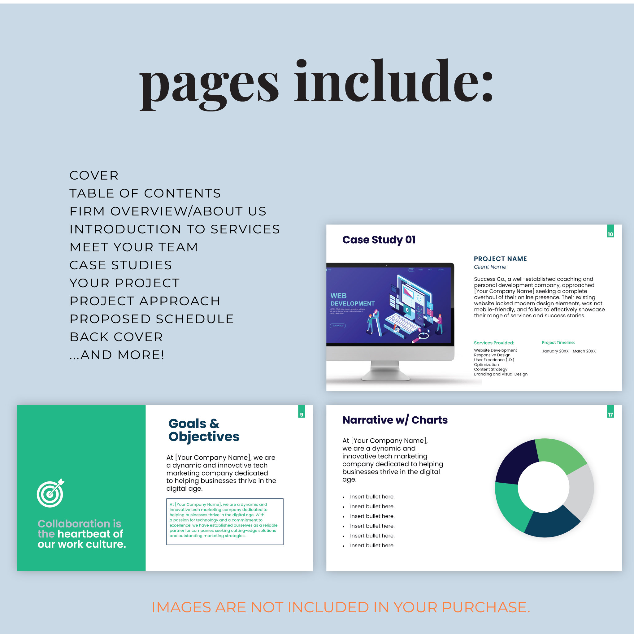 Adobe Indesign Business Presentation Interview Template for ...