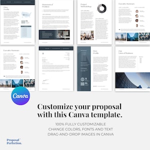 RFP Template Consulting AEC Industry Request for Proposal Canva ...