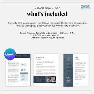 RFP Template Consulting AEC Industry Request for Proposal Canva ...