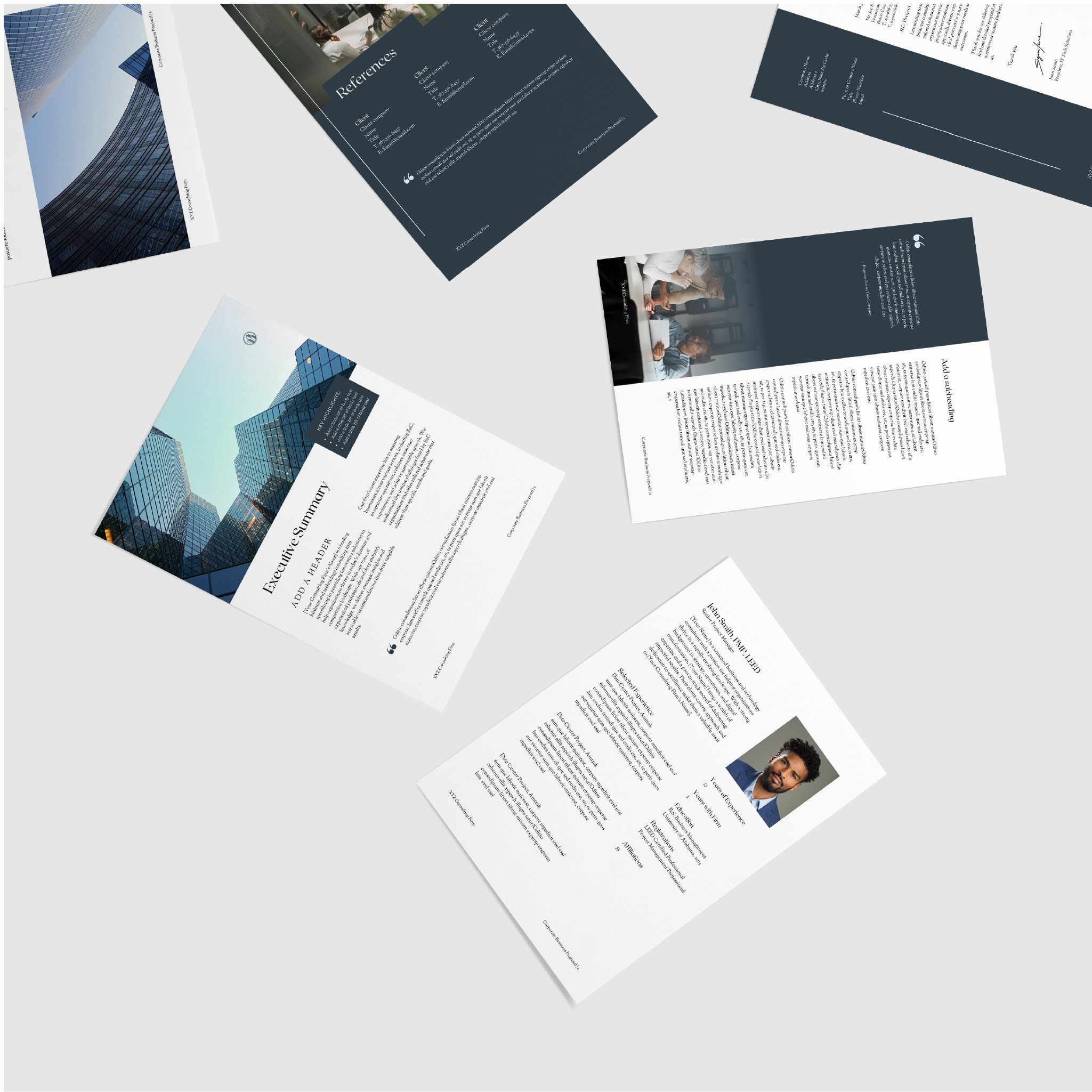 RFP Bid Bundle: RFP Proposal Template & Interview Deck Template ...