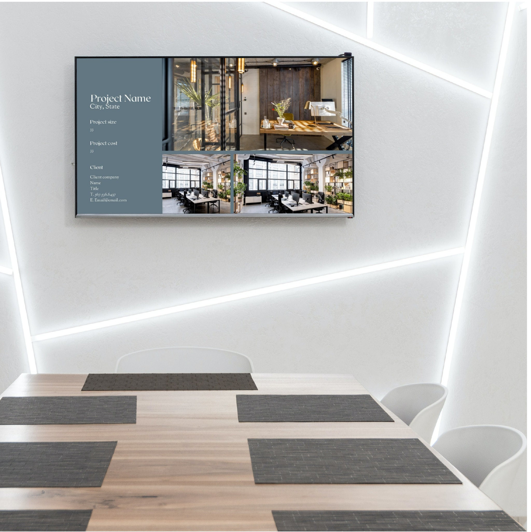 Canva Interview Deck Presentation Template for Professional Services ...