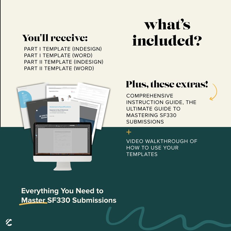 SF330 Template Pack for Architecture Engineering | Federal Proposal ...