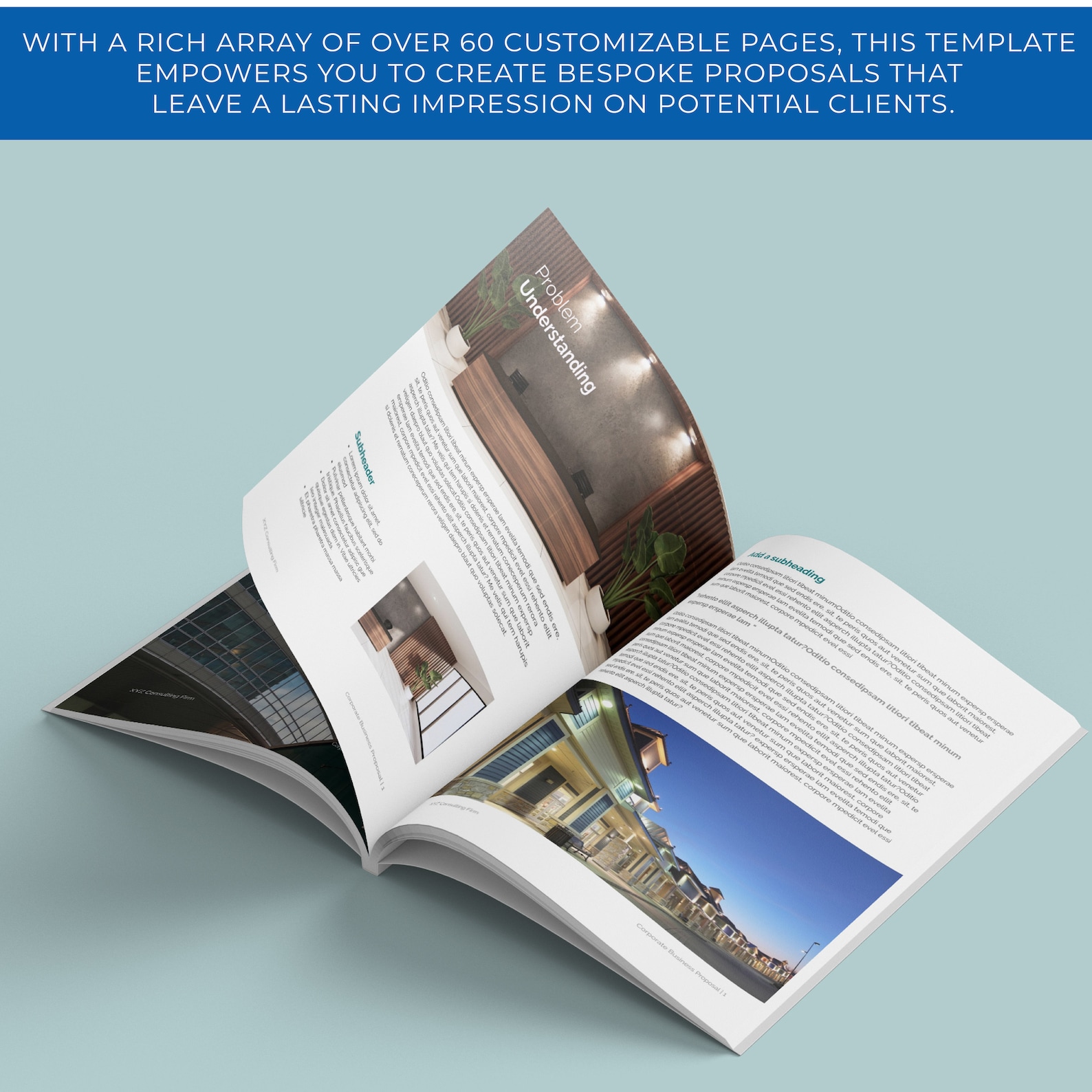 Business Proposal Template for Canva AEC Proposal Template General ...