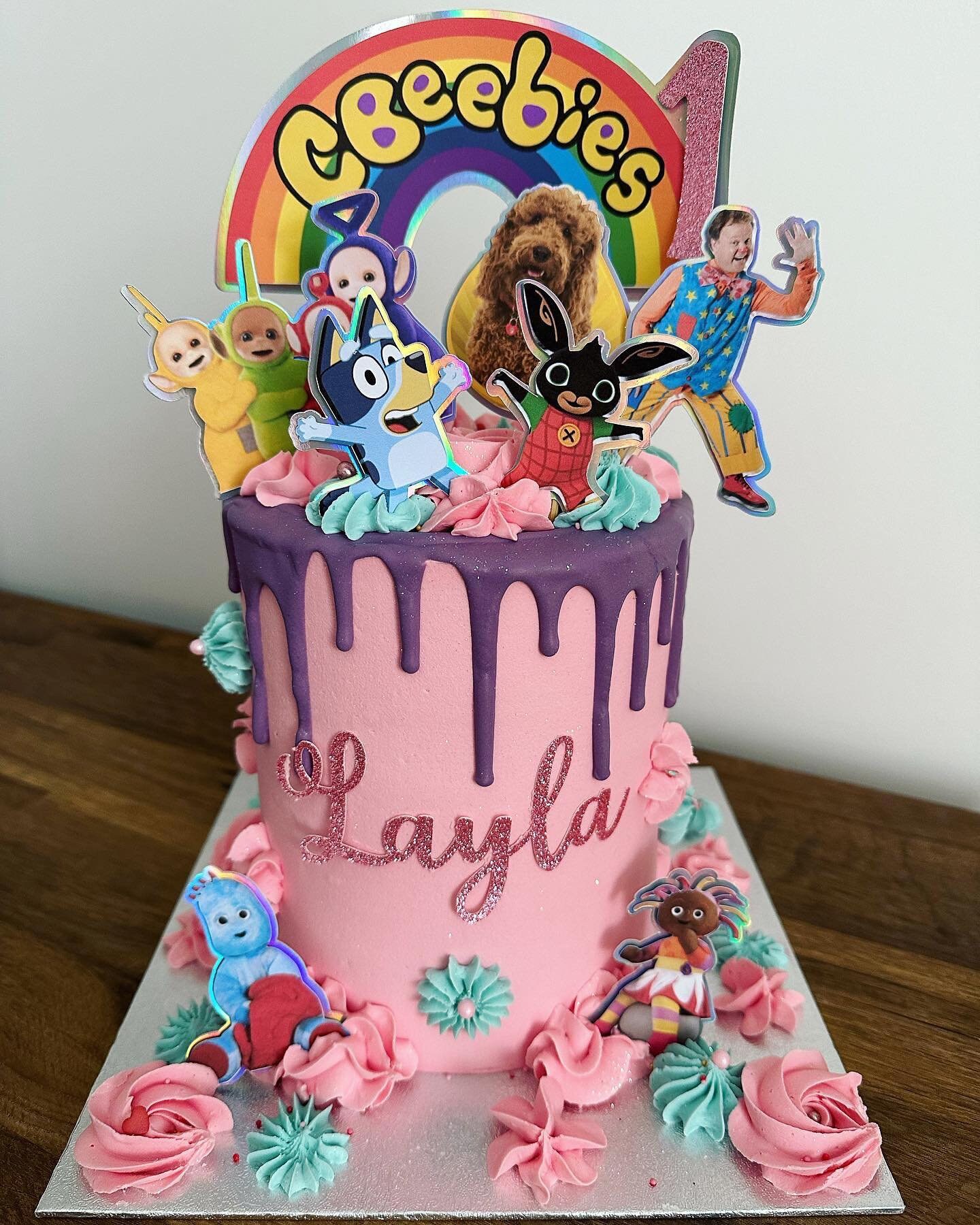 Cbeebies Personalised Cake Topper - Etsy UK