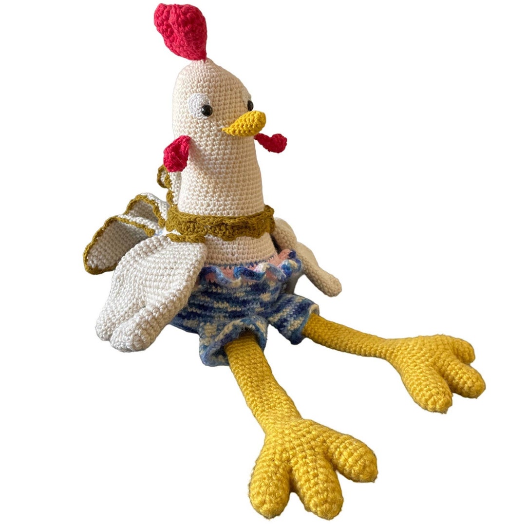 Something Sew Special Handmade Crochet Chicken Hen Stuffed - Etsy