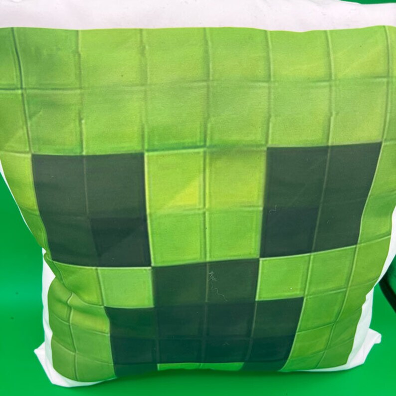 Minecraft Creeper Pillow - Etsy