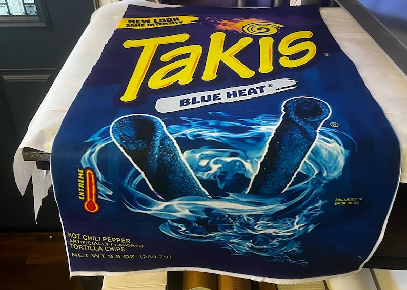 Blue Heat Takis Plus Size Costume - Etsy