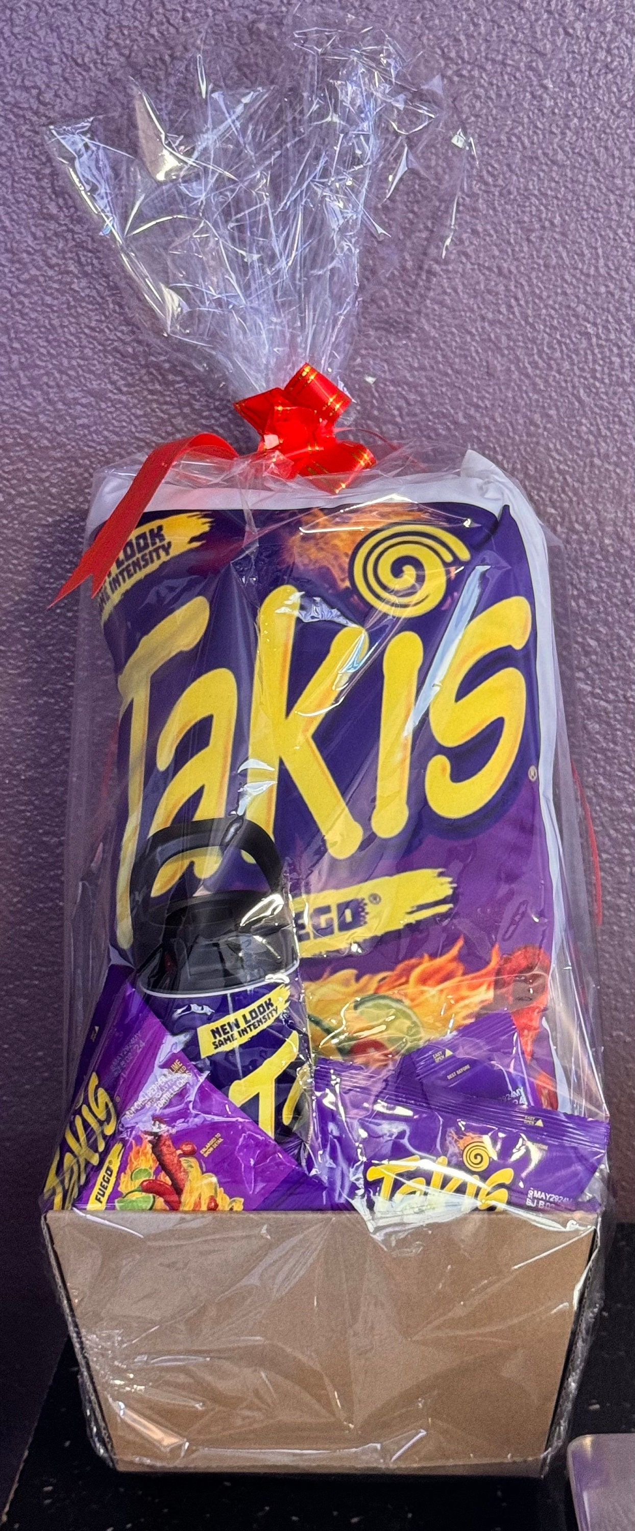 Takis Fiery Fiesta Gift Basket W/ New Double Sided Pillow - Etsy