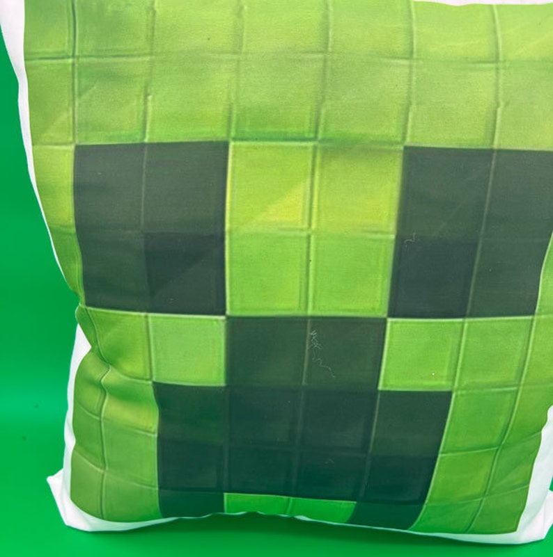 Minecraft Creeper Pillow - Etsy