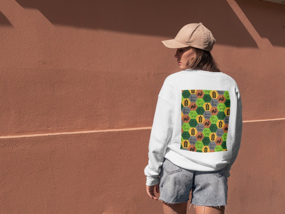 Catan Pattern Digital Design, Tshirt, Downloadable, Settlers, Gifts for ...