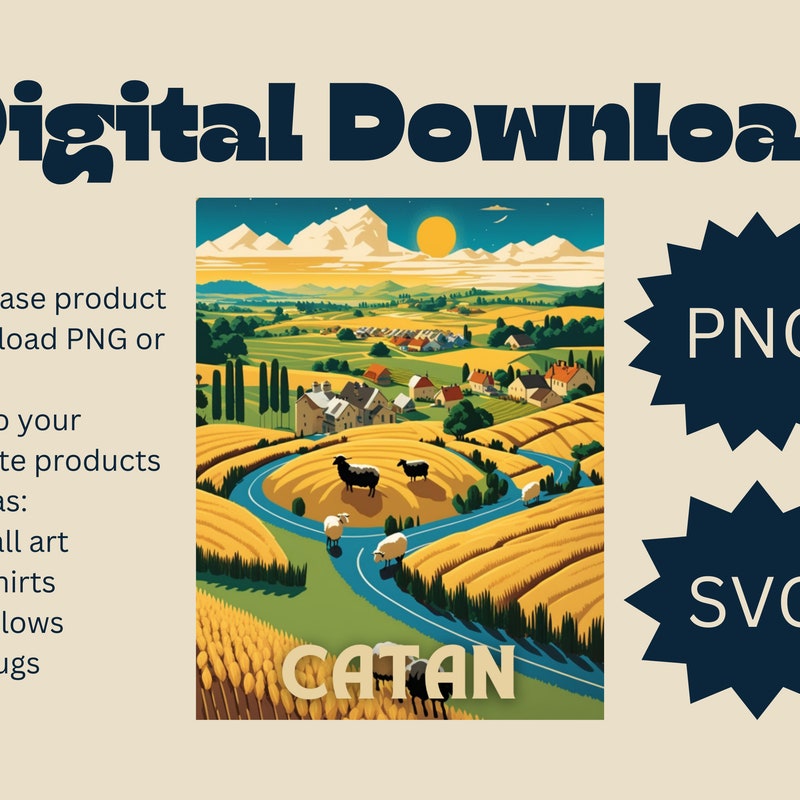 Settlers of Catan - Etsy