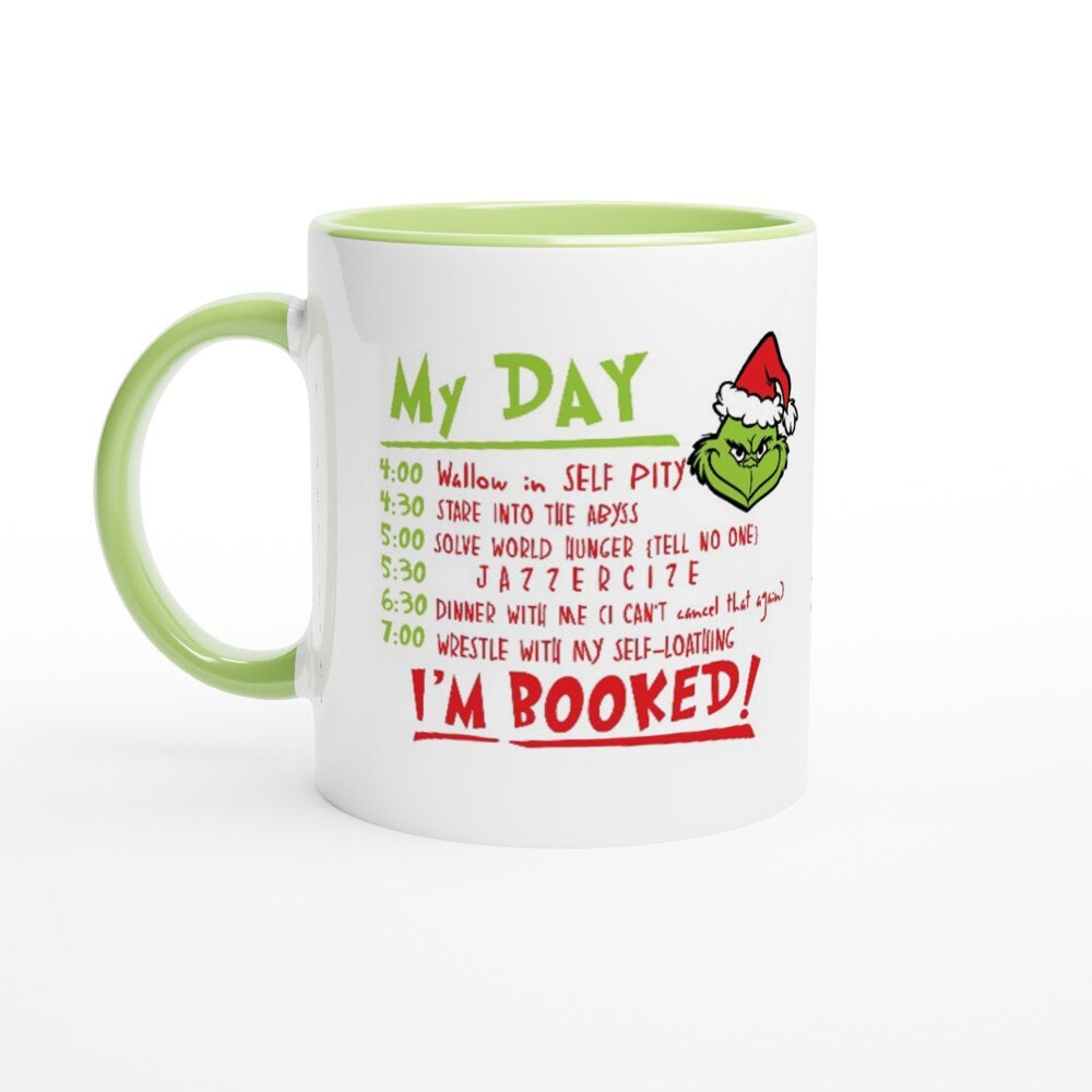 Merry Grinchmas Coffee Mug, Holiday Season Tea Cup, Gift for Grinch Fan ...
