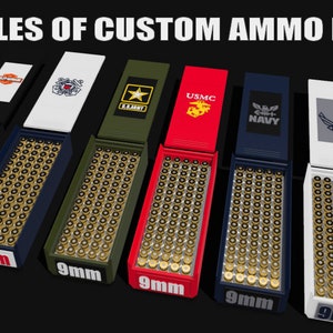 Ammo Box Organizer/stackable/3d-printed/rounds - Etsy