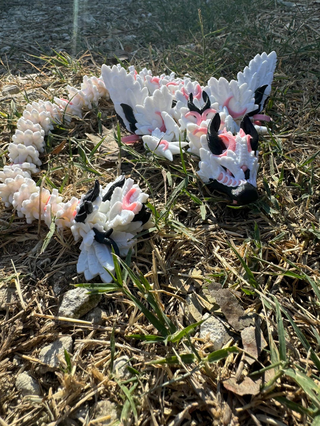 Lunarwing Dragon | 3d-printed | Articulating Dragon | Fidget | Dragon ...