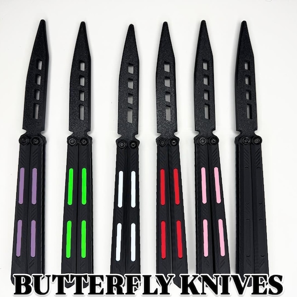 Fake Butterfly Knife - Etsy