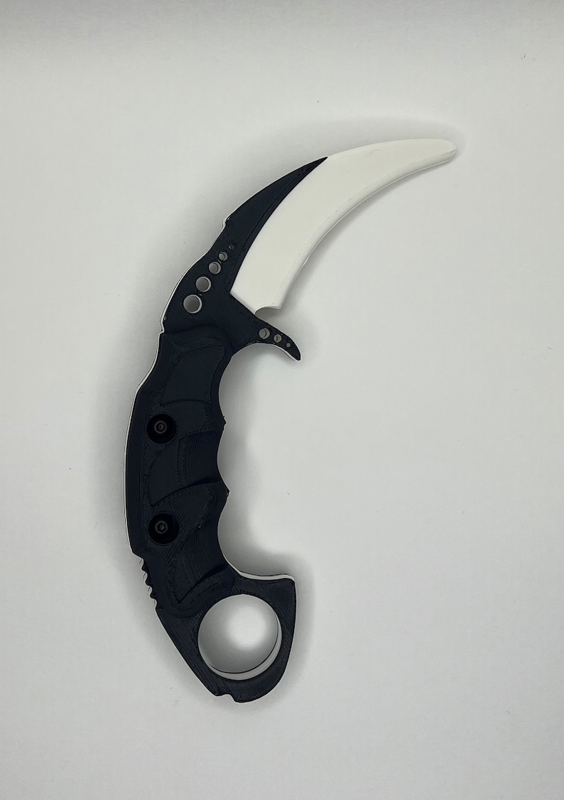 3D Printed Karambit Trainer Knife - Etsy